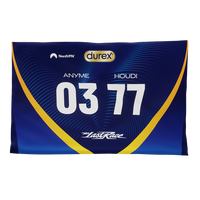 Écurie Durex - HOUDI / ANYME - Pack maillot / casquette / drapeau / st